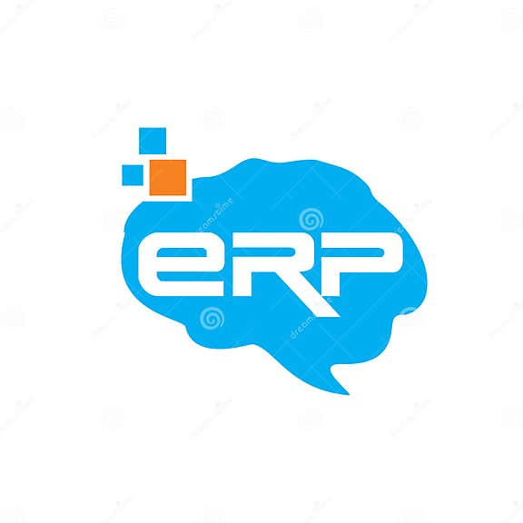 Digital Logo ERP , Communication Logo Vector Stock Vector ...