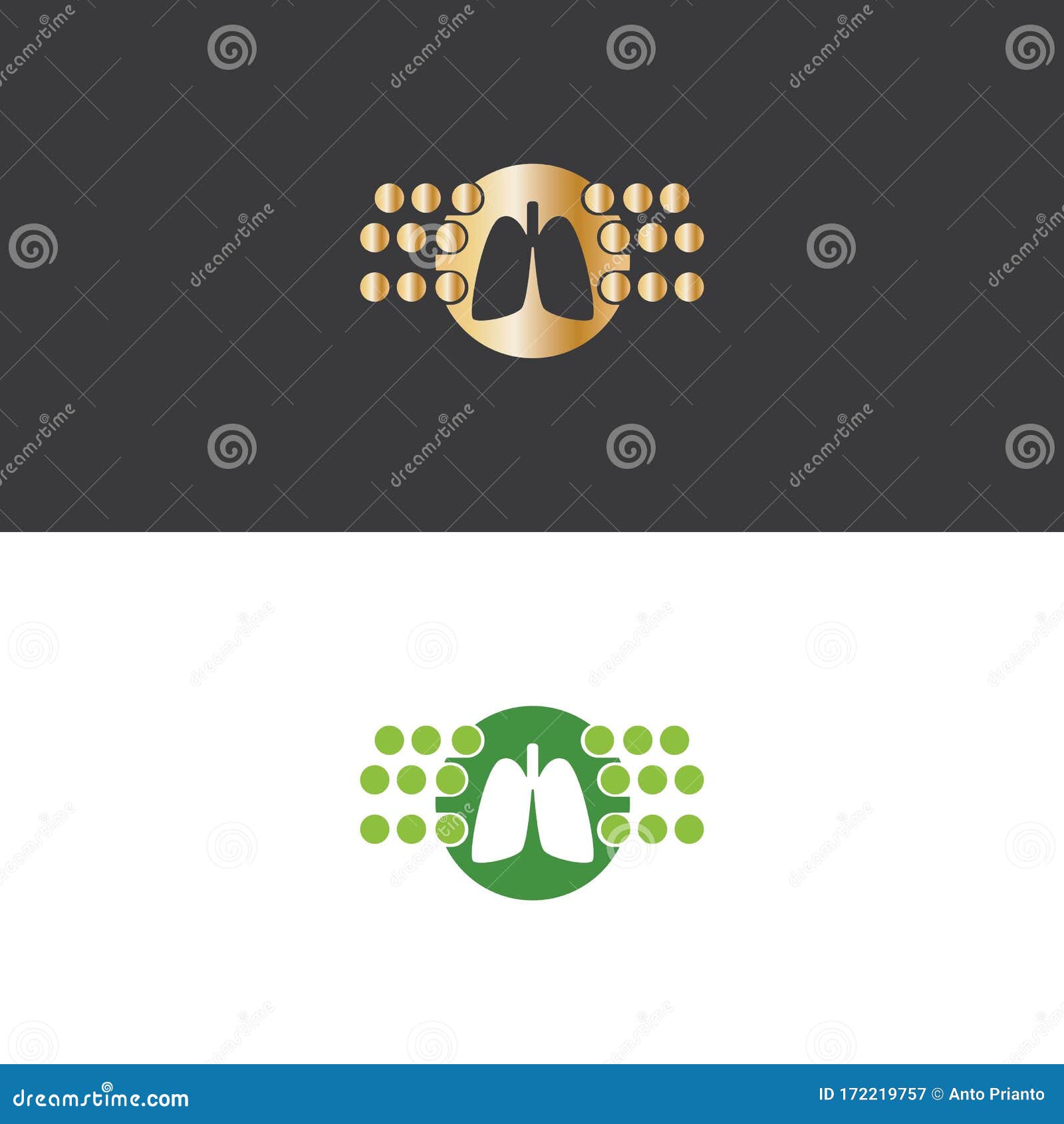 Digital Lung Logo Creative Design Template Icon Symbol Stock Image ...