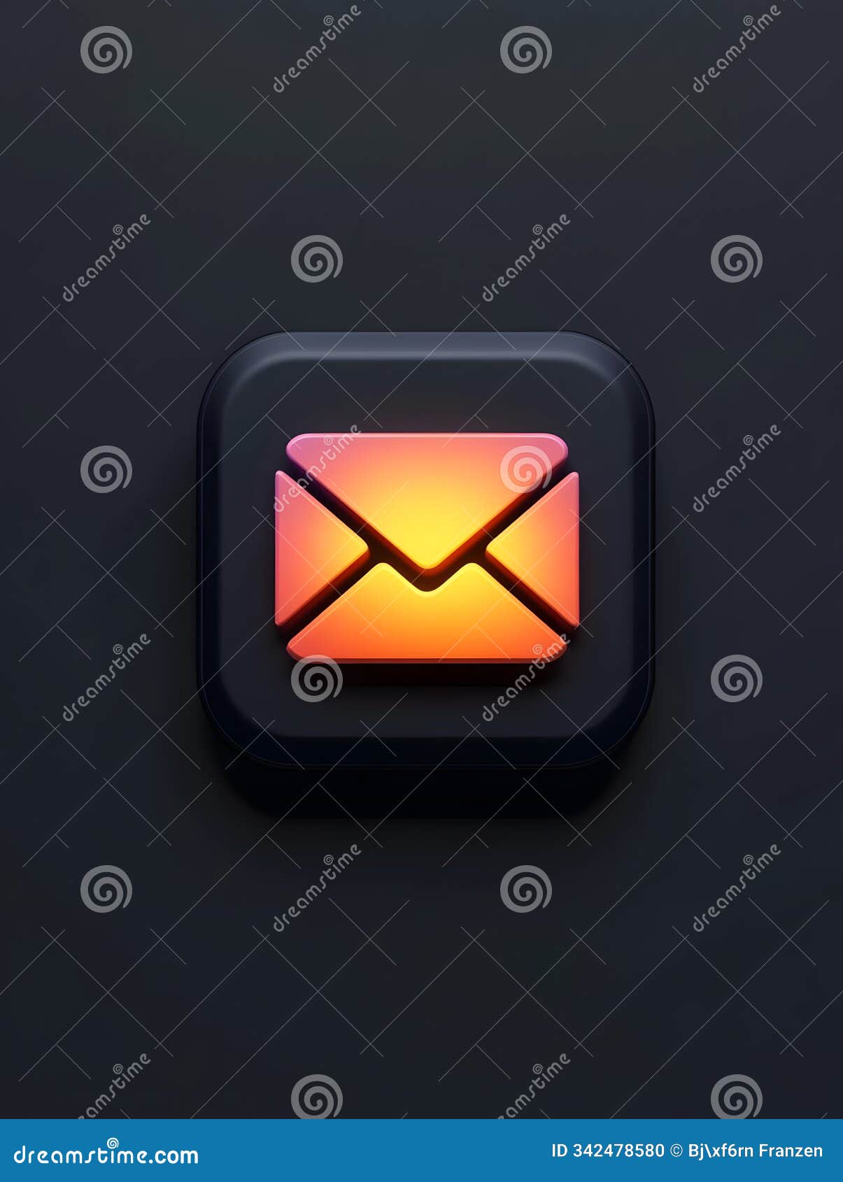 Digital Mail Message Letter Logo Symbol Stock Illustration ...