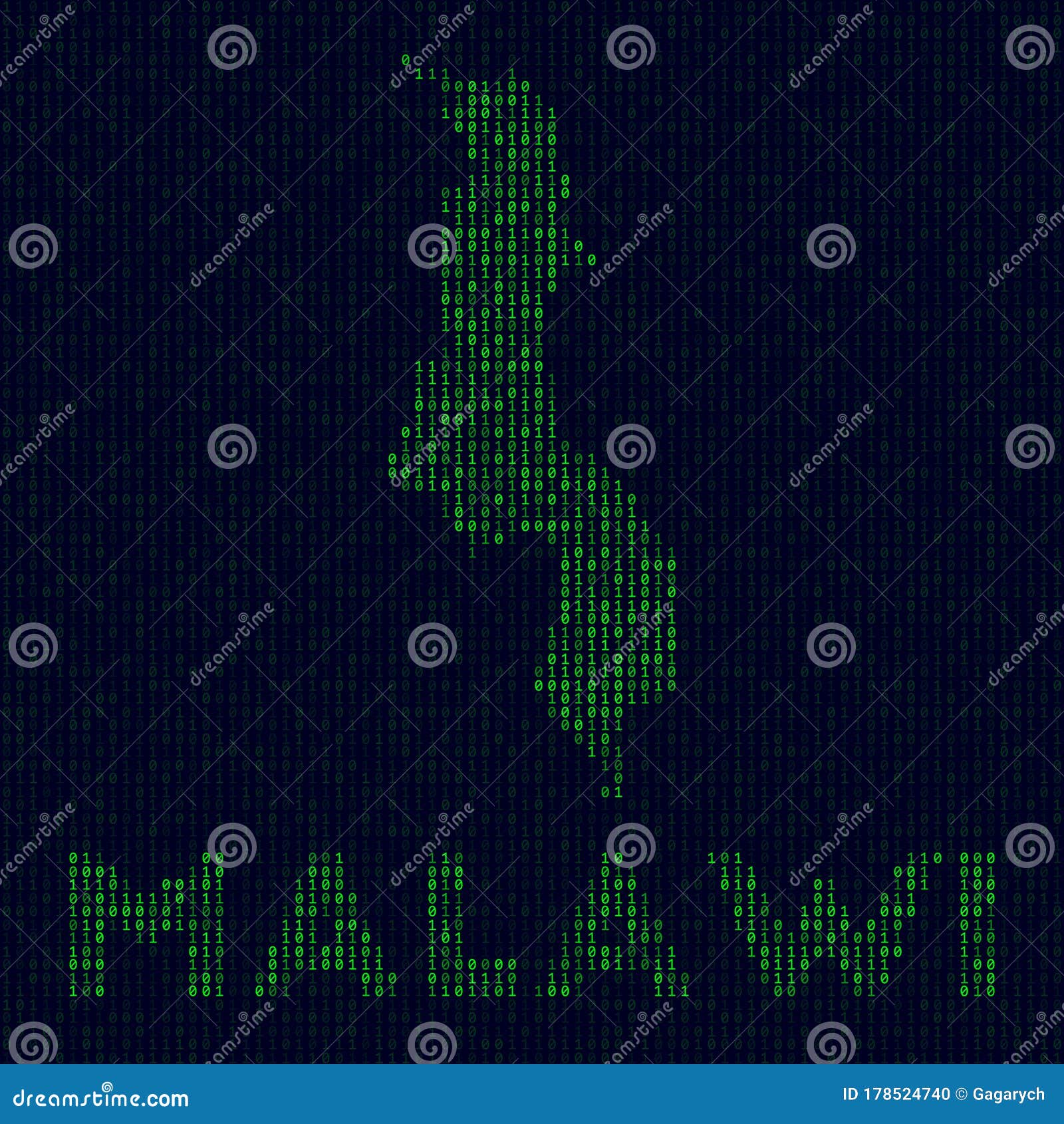 Digital Malawi logo. stock vector. Illustration of abstract - 178524740