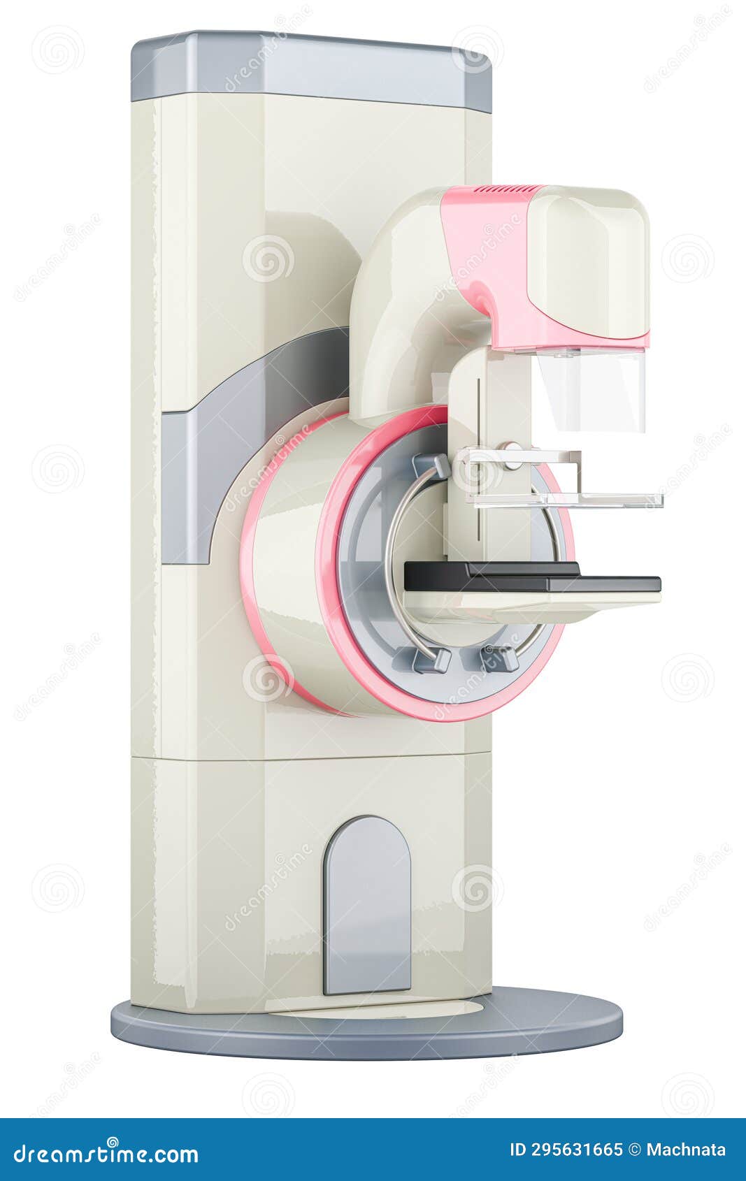Digital Mammography Banner Vector Illustration | CartoonDealer.com ...