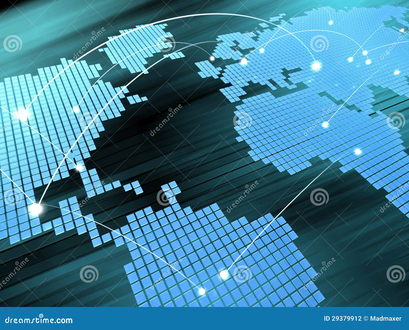 Digital map background stock illustration. Illustration of ...
