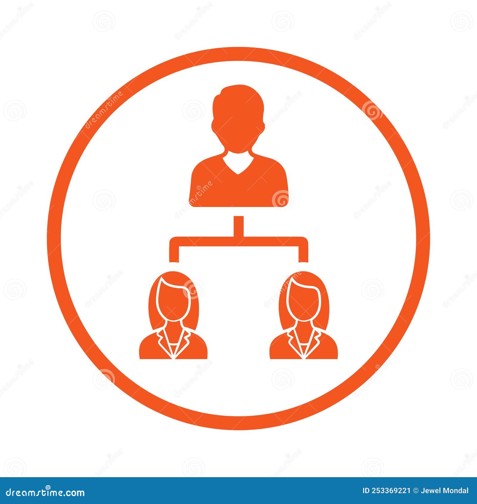 Digital, Marketing Direction Icon. Orange Vector Design Stock ...