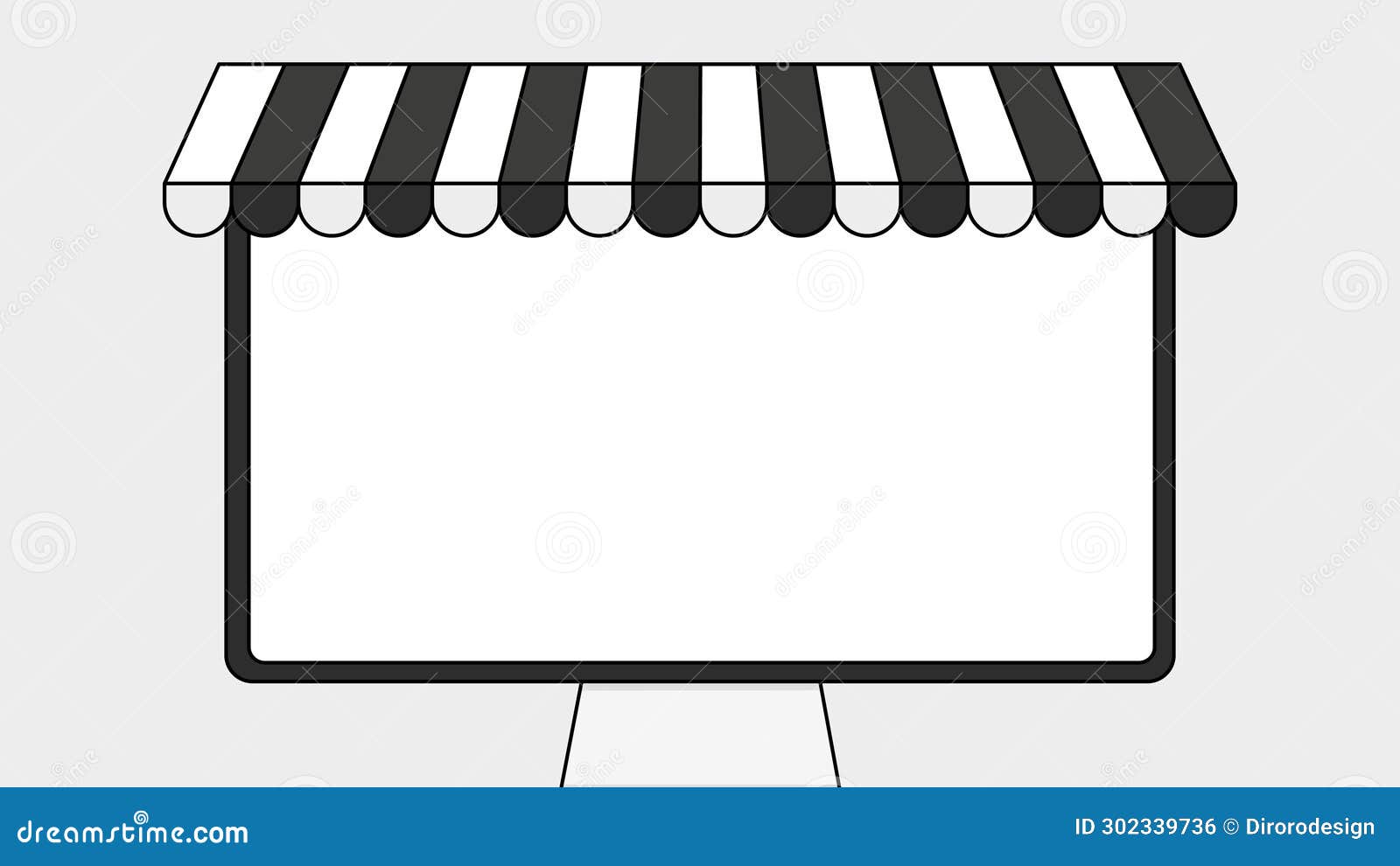 Digital Marketing and E-Commerce Concept with Computer Display As a ...