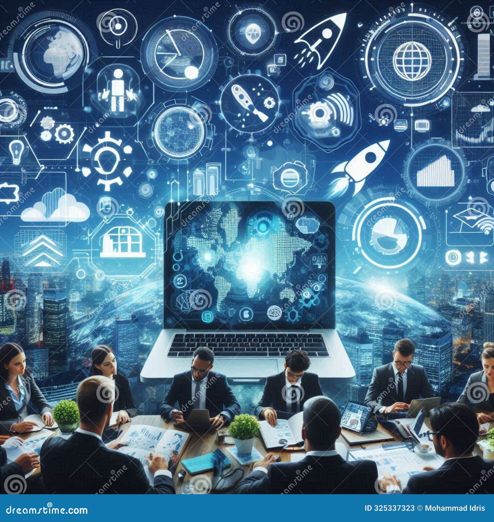 A Digital Marketing Technology Solution for an Online Business Concept ...