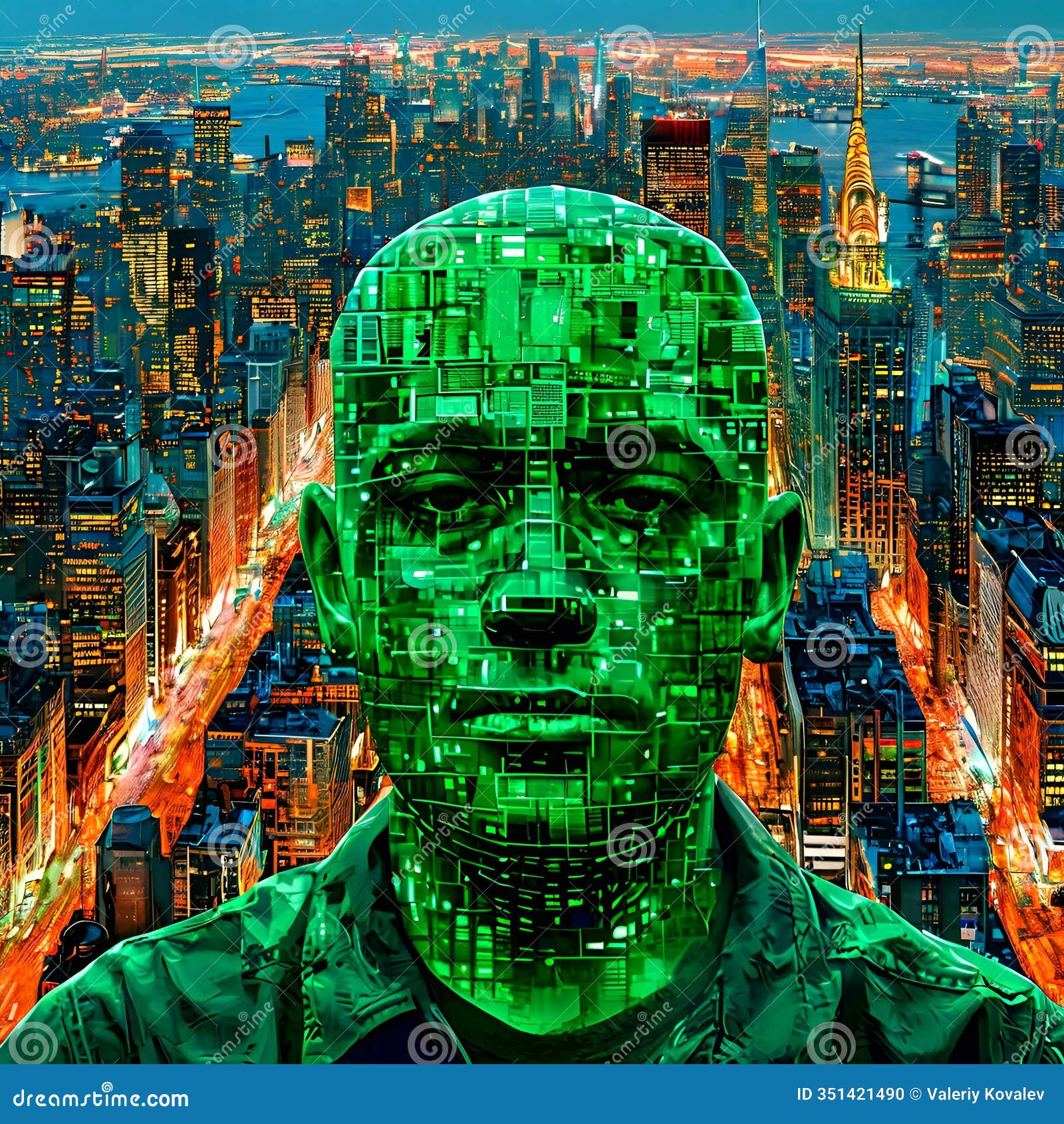 The Digital Matrix of the Big City of the Future. Big City of the ...