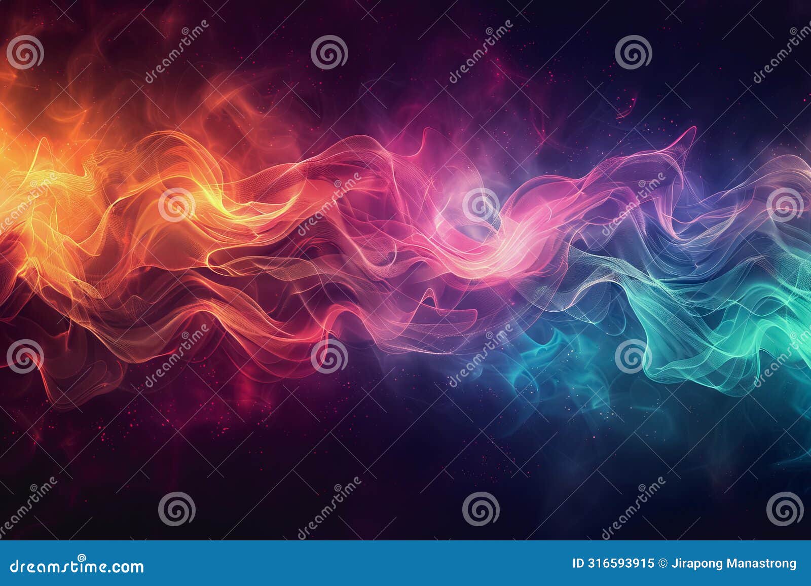 Digital Matrix Data Waveform on Music Dynamic Wave Abstract Concept ...