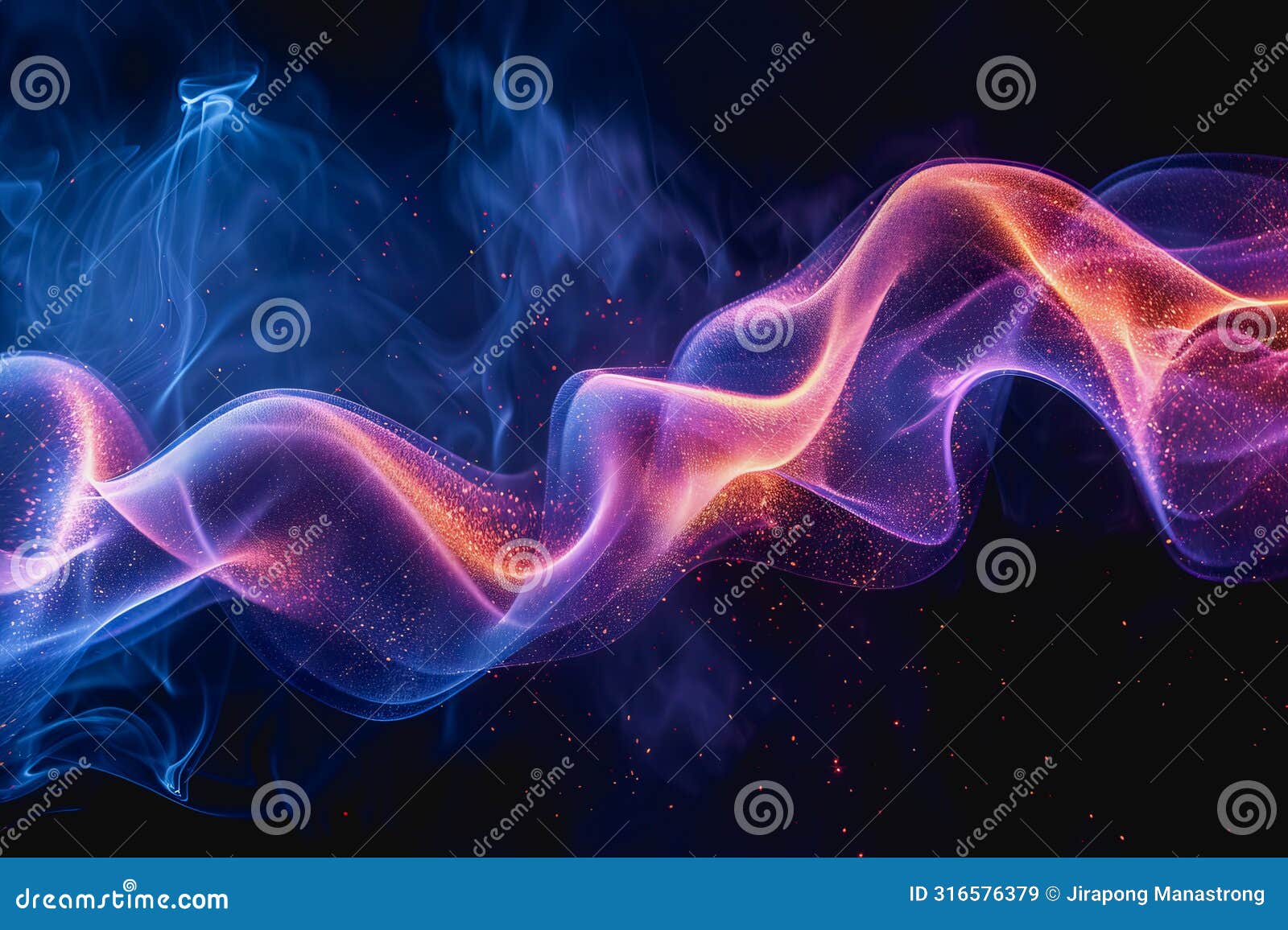 Digital Matrix Data Waveform on Music Dynamic Wave Abstract Concept ...