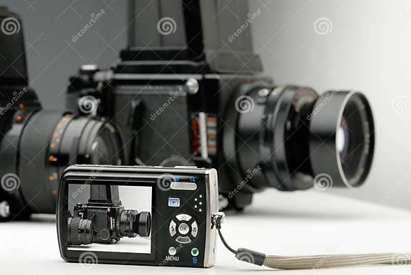 Digital and medium format stock image. Image of technology - 18969967