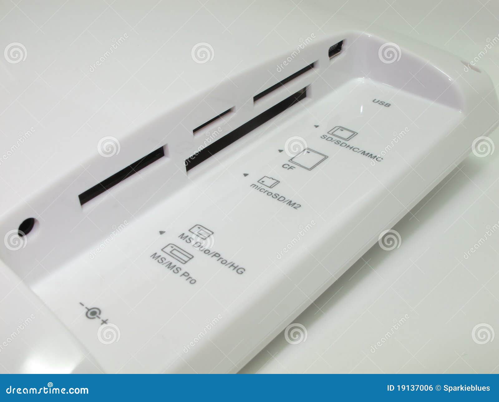 Digital Memory Card Slots stock photo. Image of computer - 19137006