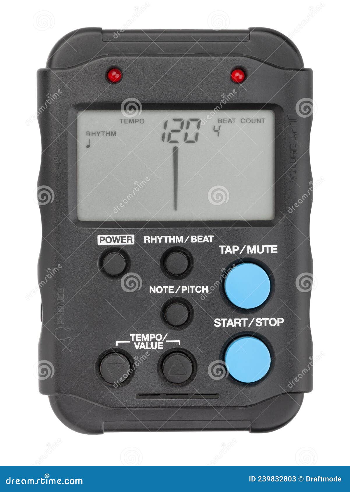 Digital metronome stock image. Image of beat, electronic - 239832803