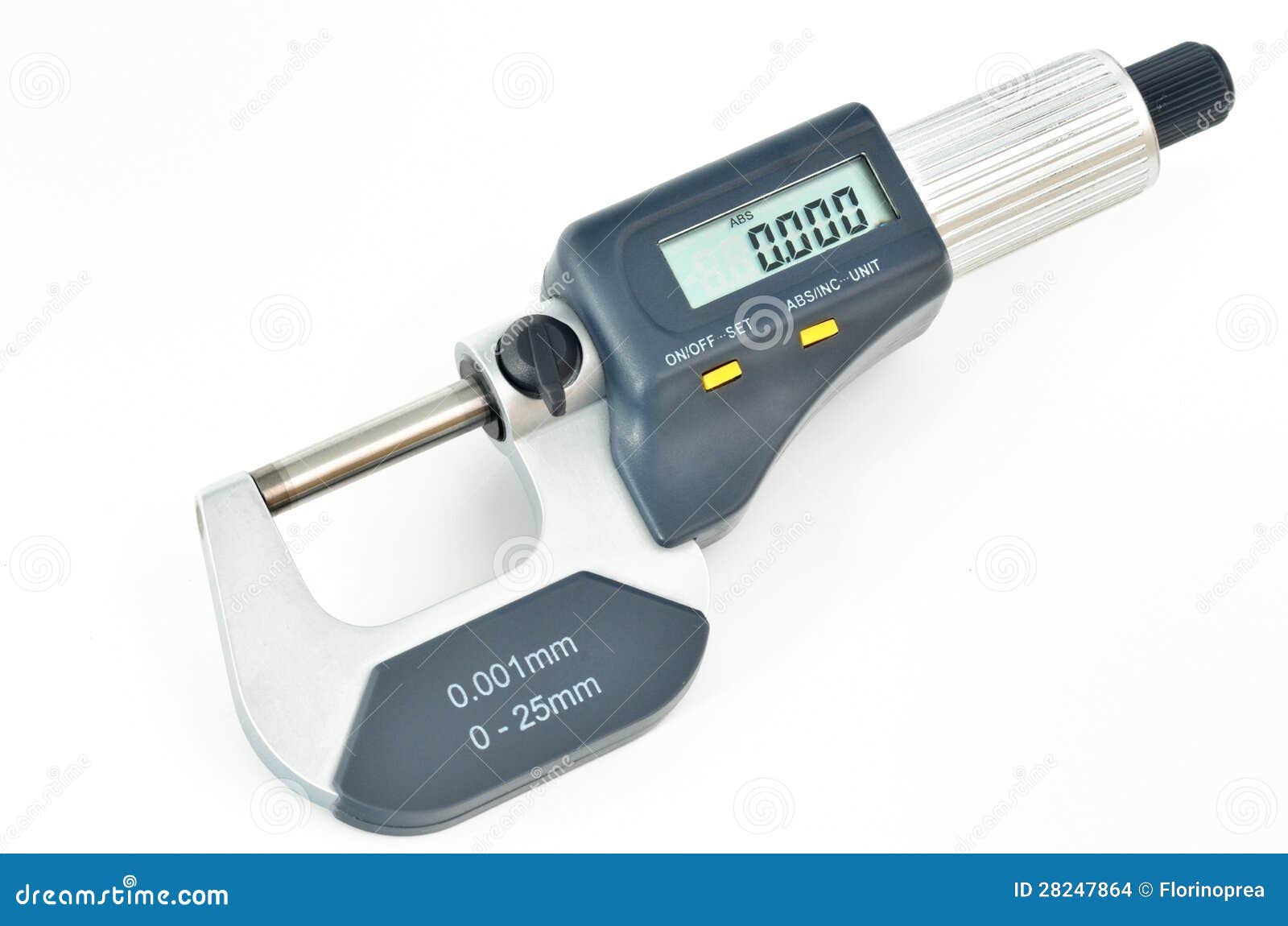 Digital micrometer stock photo. Image of gauge, pattern - 28247864