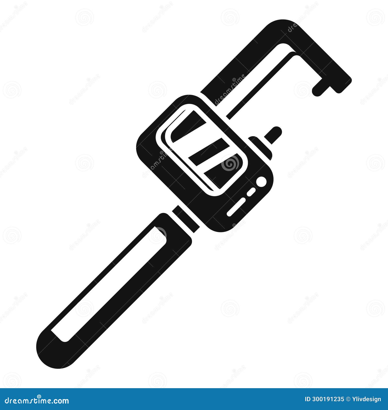 Digital Micrometer Device Icon Simple Vector. Laboratory Tool Stock ...
