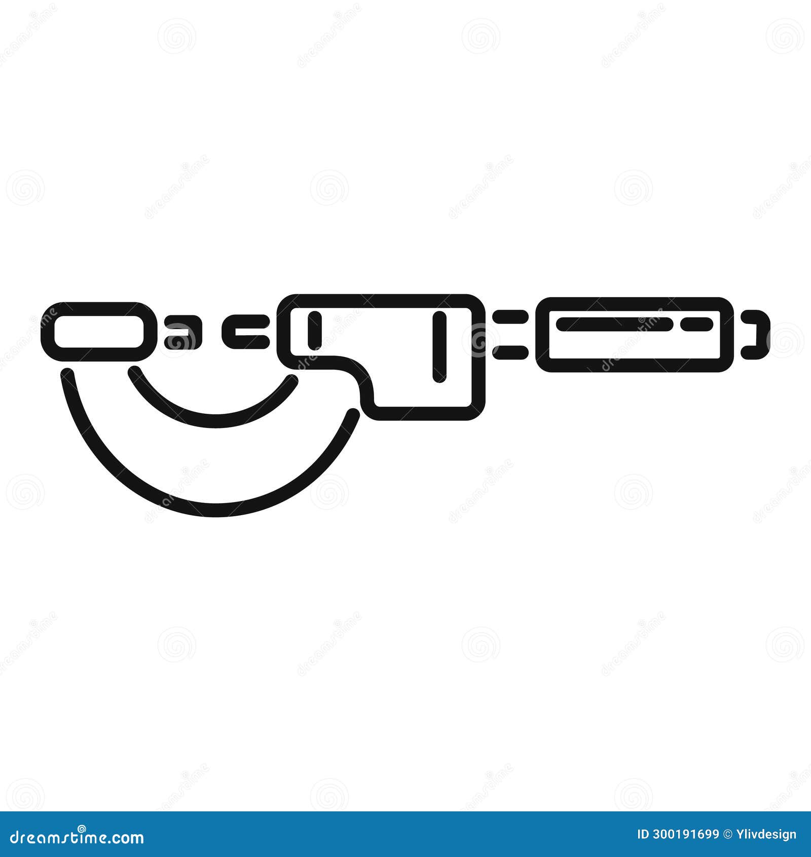 Digital Micrometer Equipment Icon Outline Vector. High Calibrated Stock ...