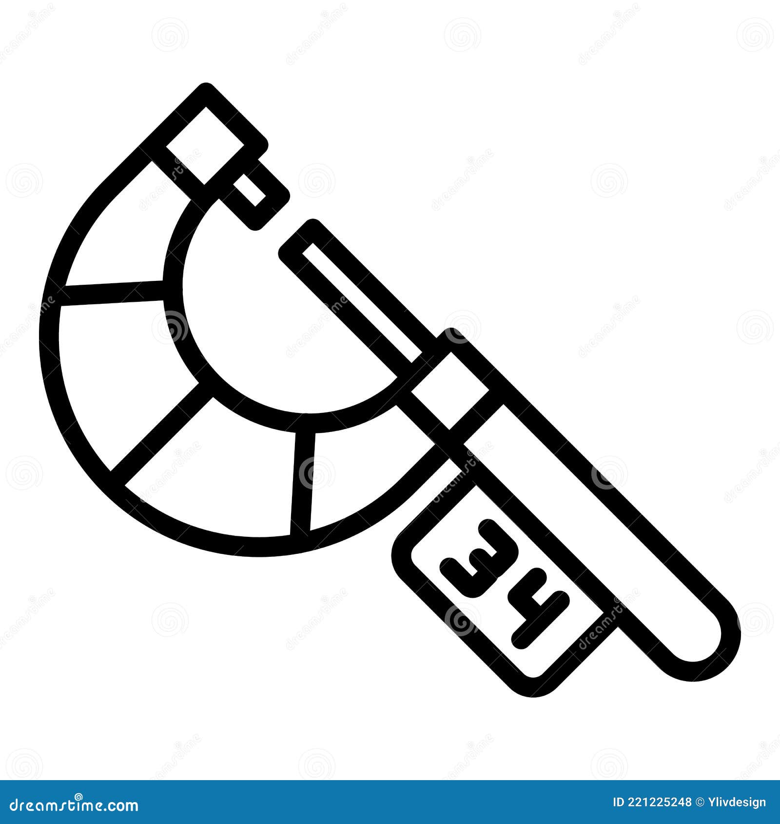 Precision Icon. Outline Style Thin Design From Business Icons ...