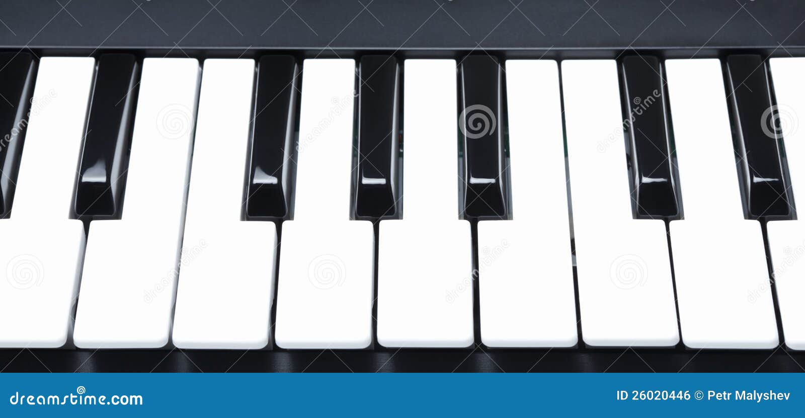 Digital Midi Keyboard stock photo. Image of midi, panel - 26020446