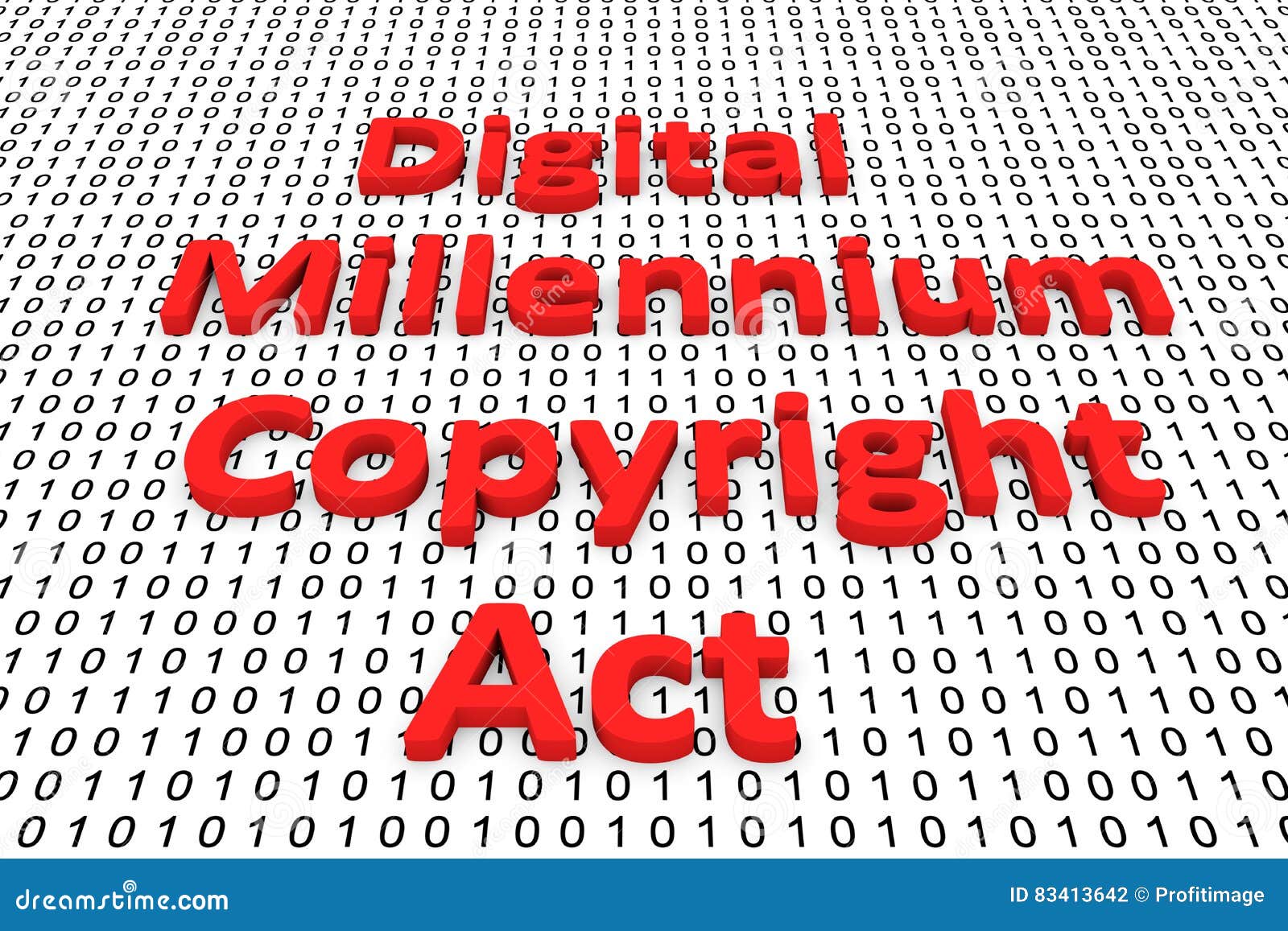 Digital Millennium Copyright Act Stock Illustration - Illustration of ...