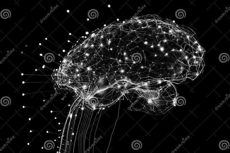 Digital Mind, Artificial Intelligence, Machine Consciousness 3D ...