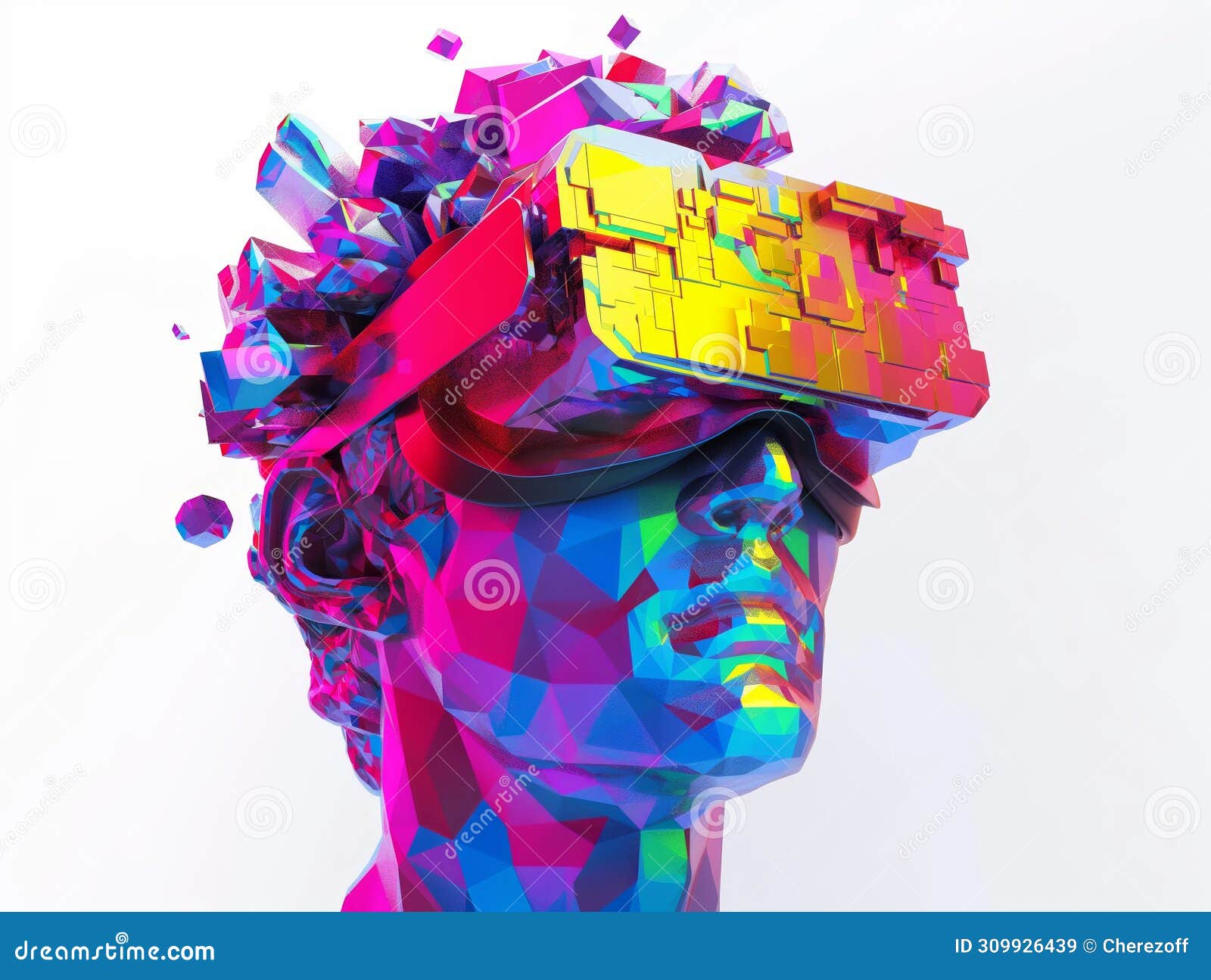 Digital Mind Expansion stock image. Image of generated - 309926439