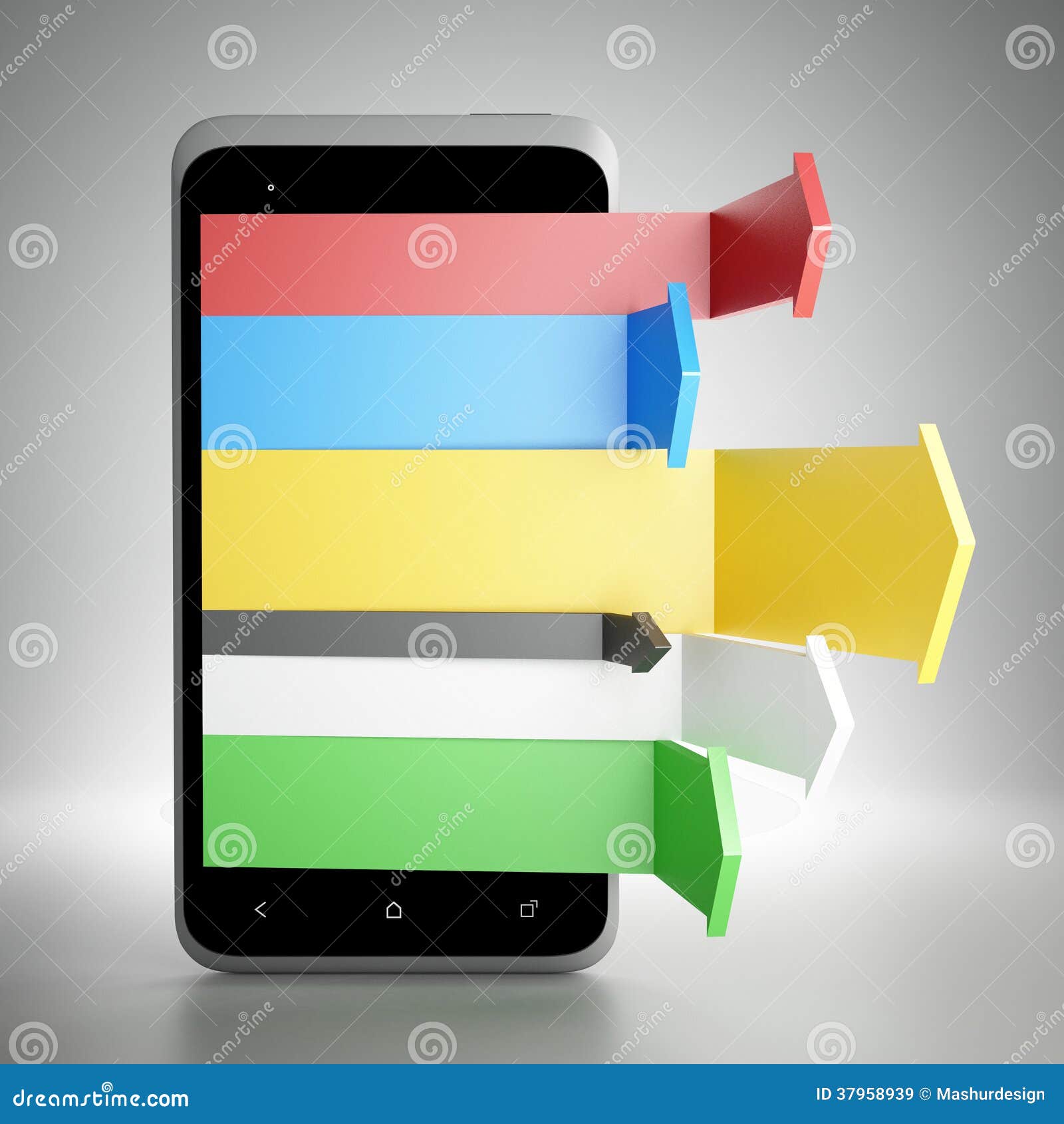 Mobile Device Arrows Stock Photos - Download 204 Royalty Free Photos