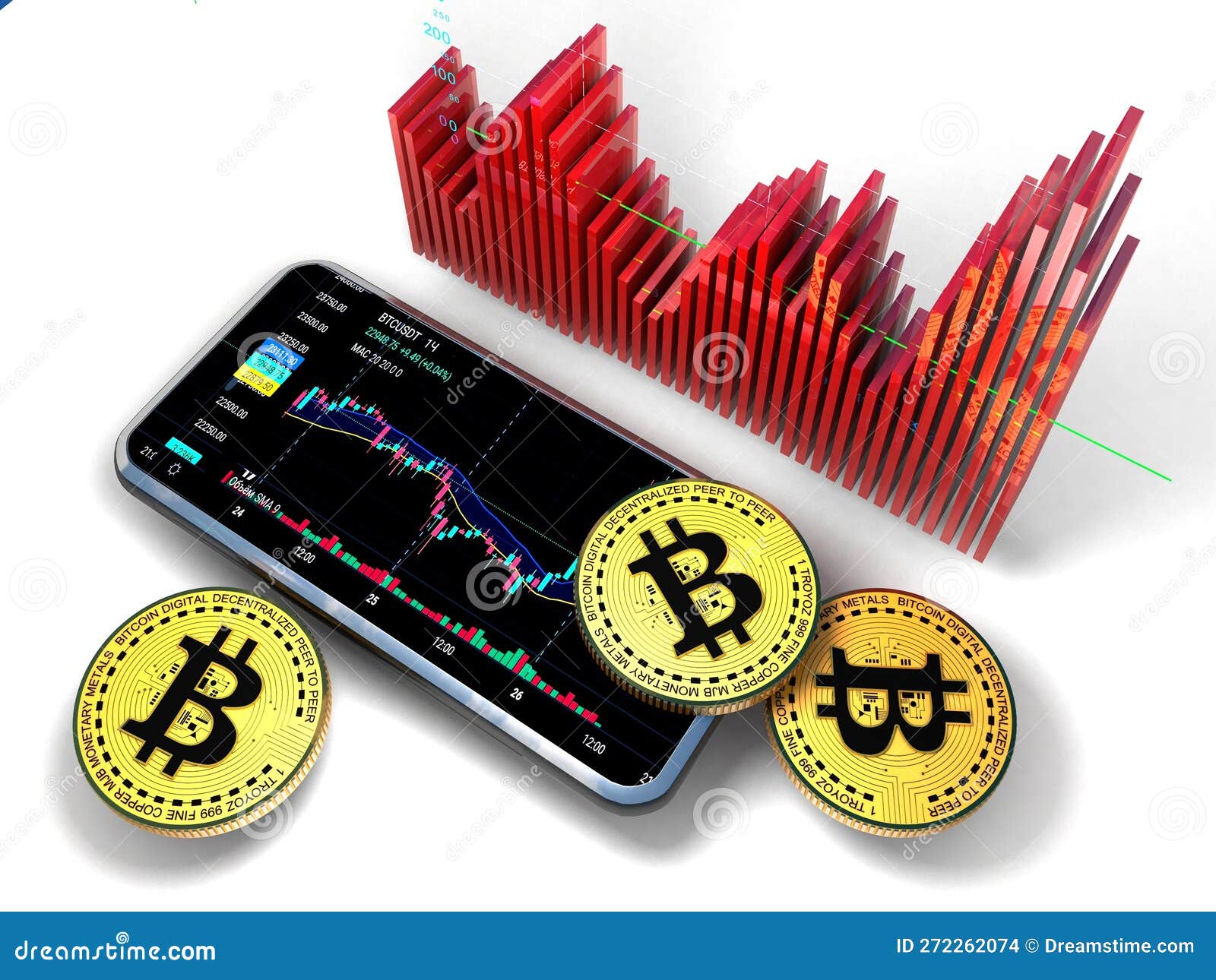 Digital money stock illustration. Illustration of line - 272262074