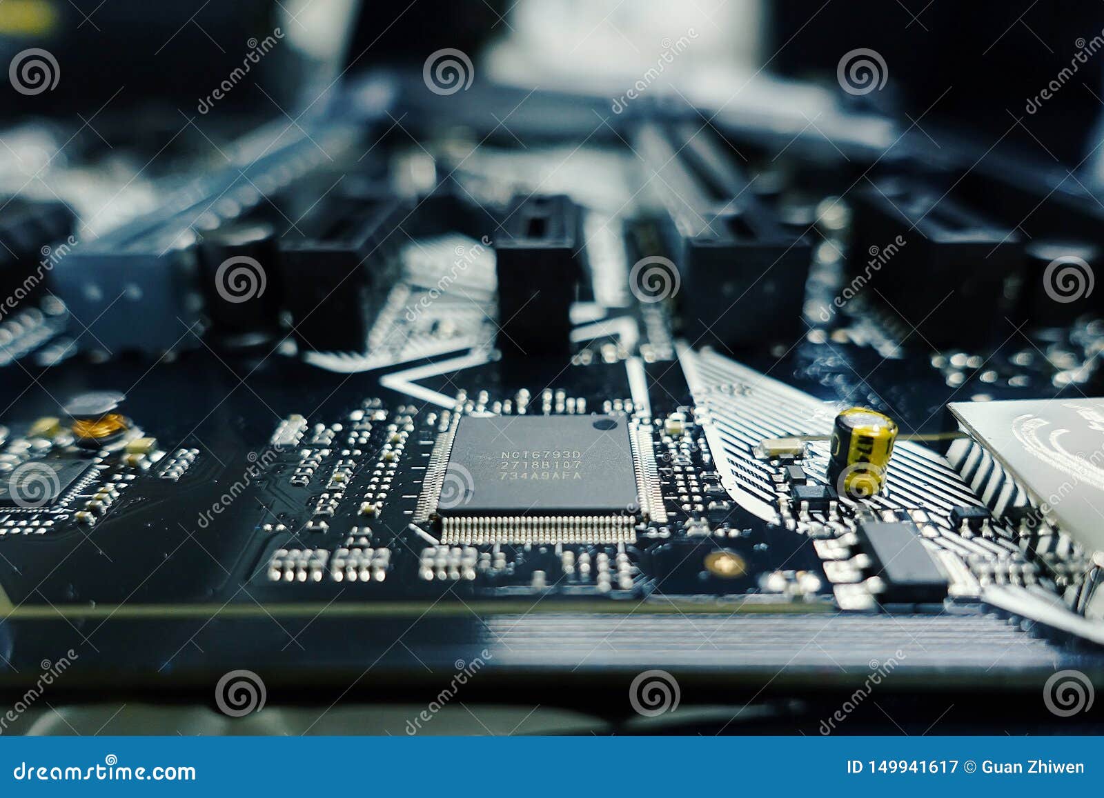 Digital mother board stock image. Image of service, board - 149941617
