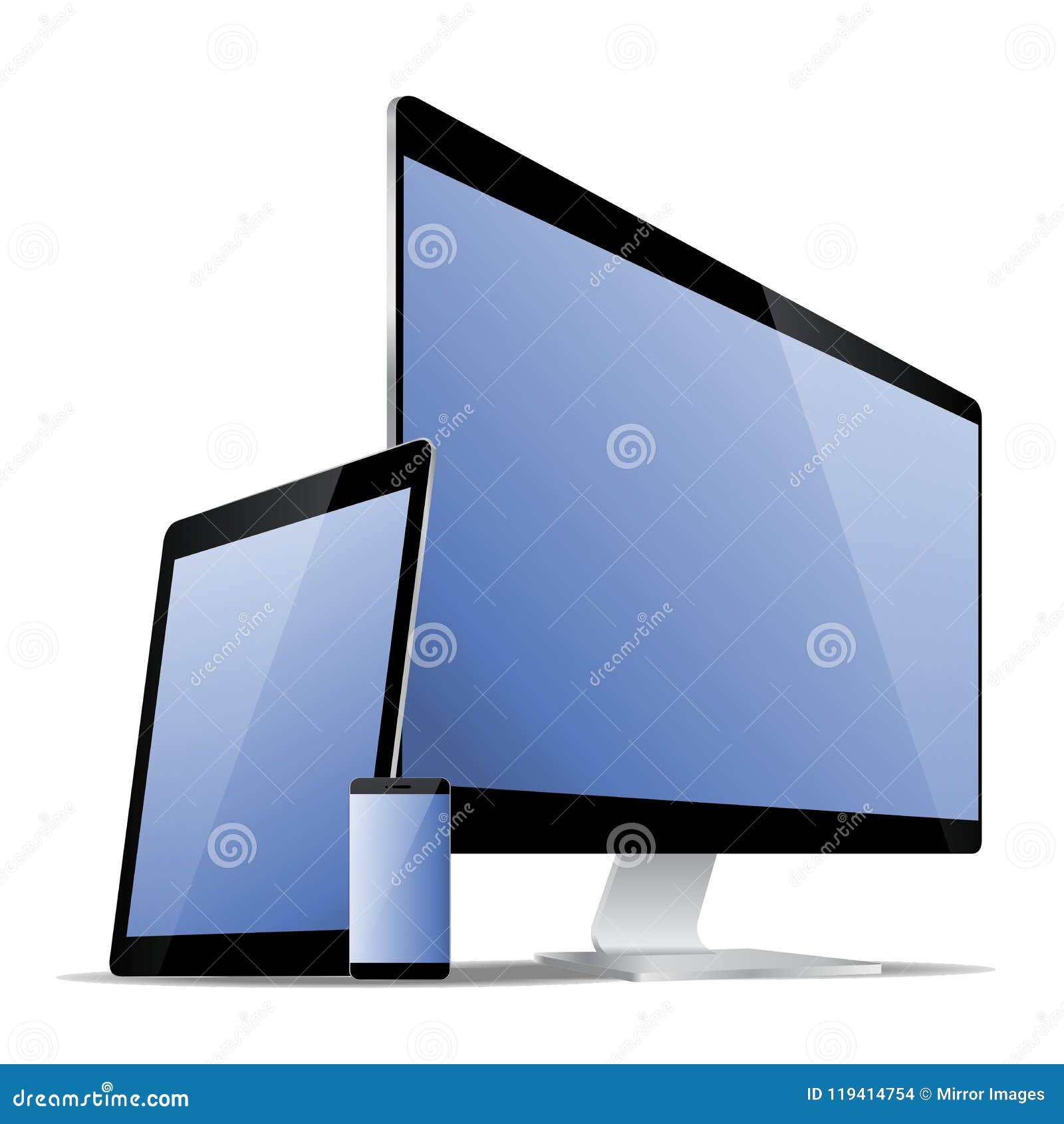 All Screens Sizes Symbol Icon. Linear Vector Illustration From Modern ...