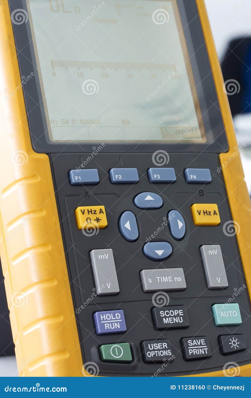 Digital multimeter stock photo. Image of measuring, impedance - 11238160