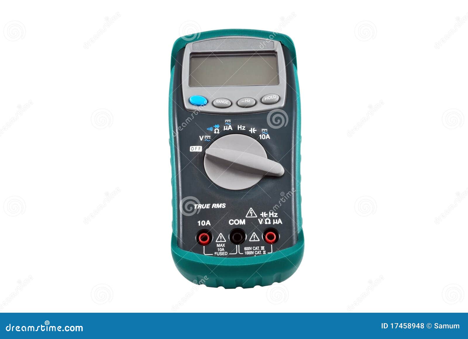 Digital multimeter stock photo. Image of measurement - 17458948