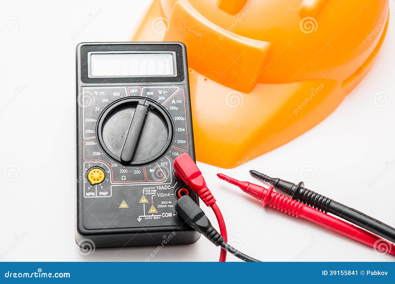 Digital multimeter closeup stock image. Image of machinist - 39155841