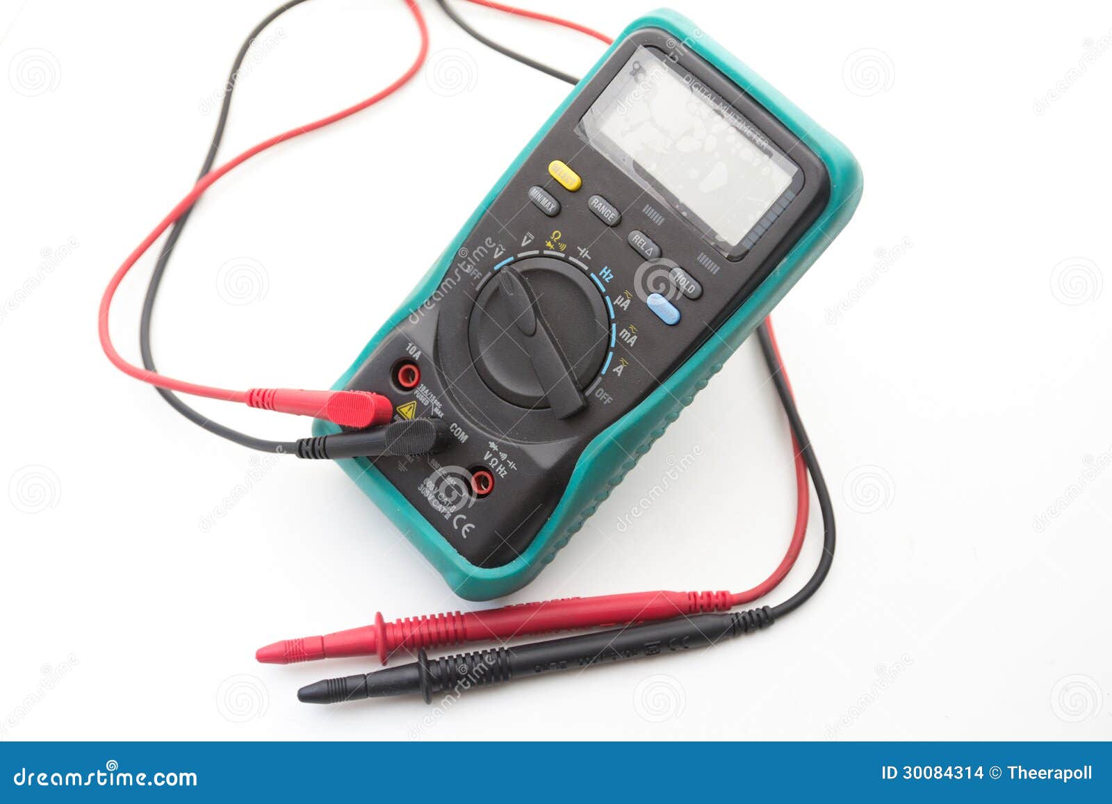 Electrical Multimeter stock photo. Image of gauge, electronics - 30084314