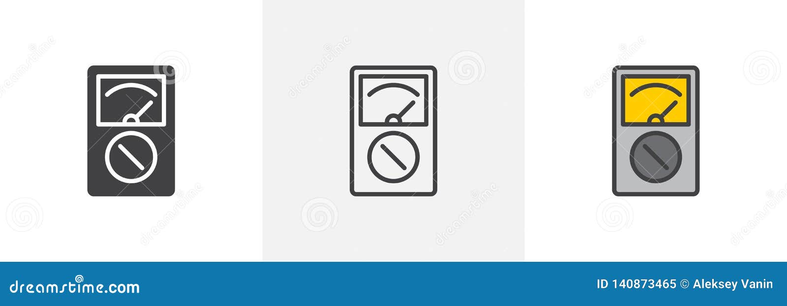 Digital multimeter icon stock vector. Illustration of color - 140873465 Digital multimeter icon stock vector. Illustration of color - 140873465