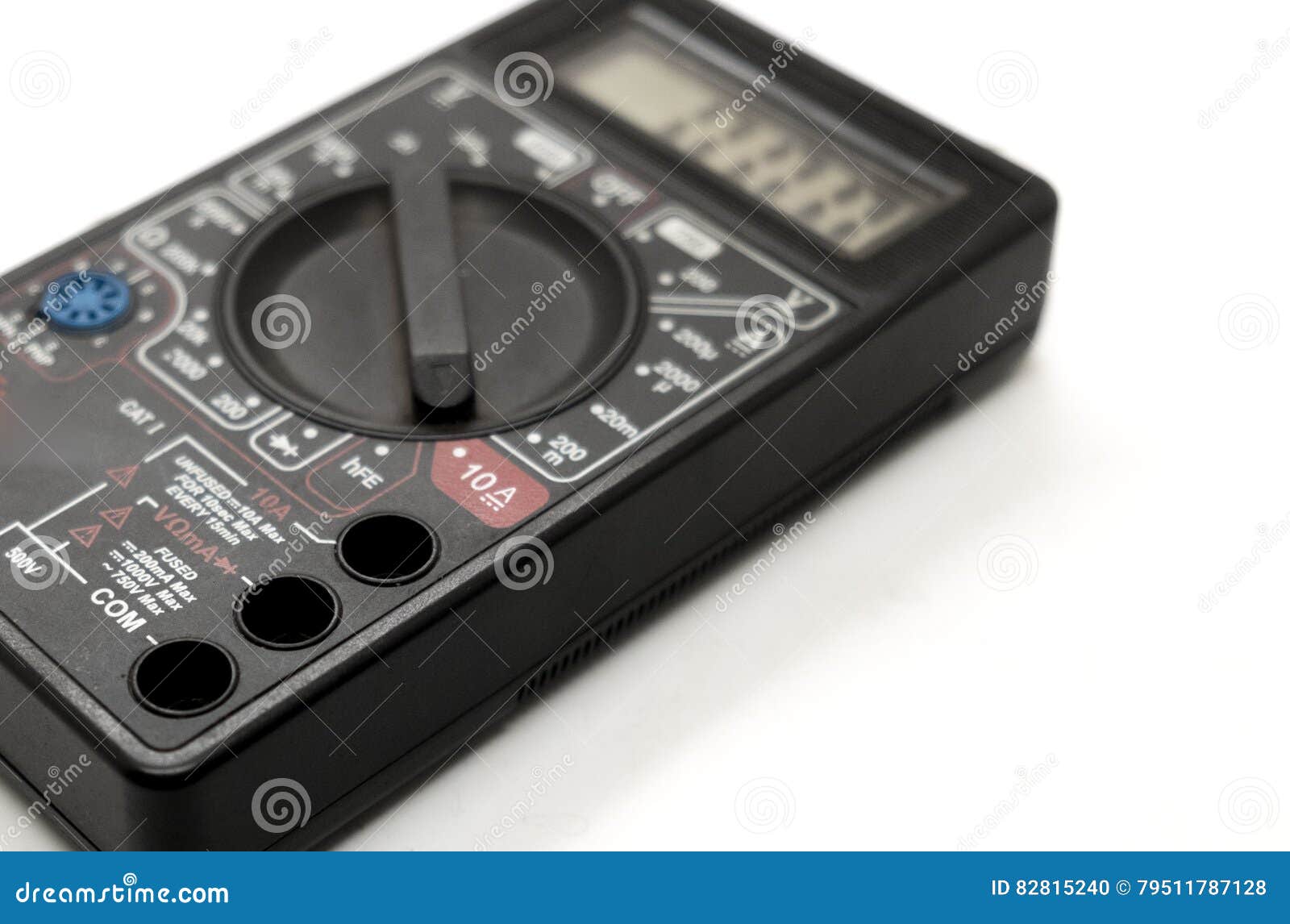 Digital Multimeter Wirelessly Stock Photo - Image of record, wirelessly ...