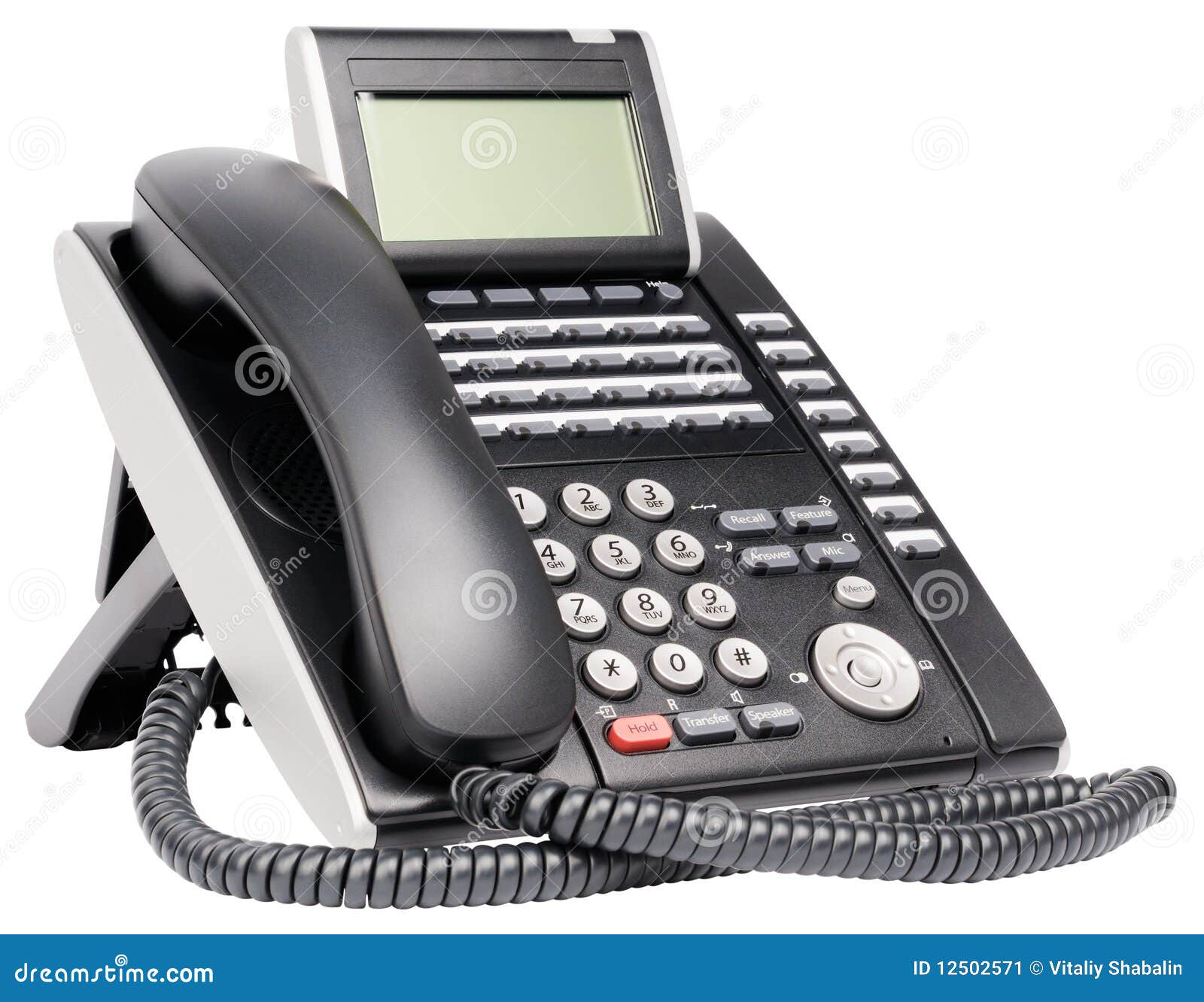 Digital Multitaste Telefon stockbild. Bild von digital - 12502571