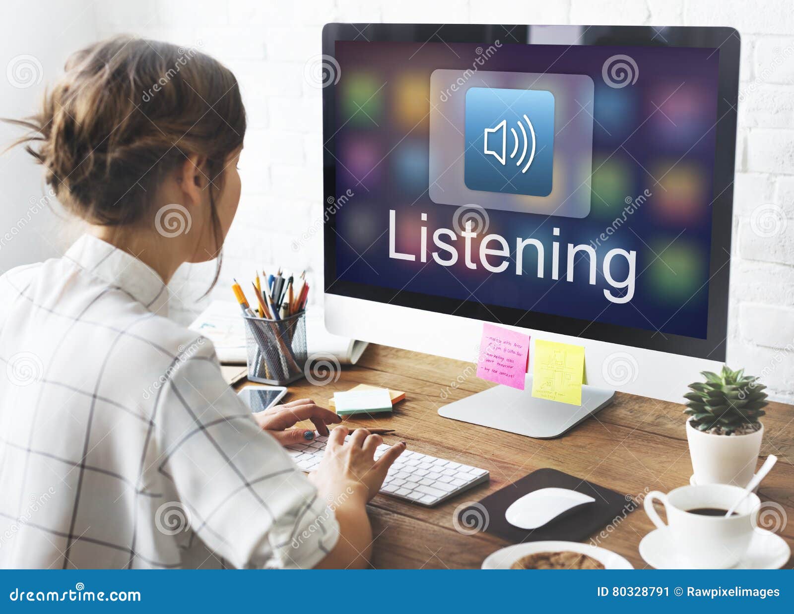 Digital Music Streaming Multimedia Entertainment Online Concept Stock ...