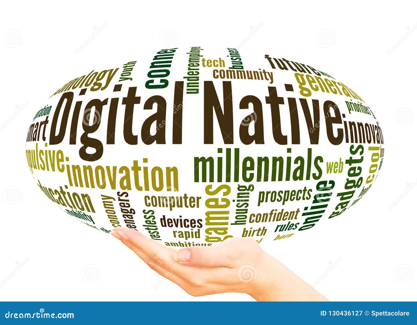 Digital Native Icon Outline Style. Thin Line Design From Fintech Icons ...