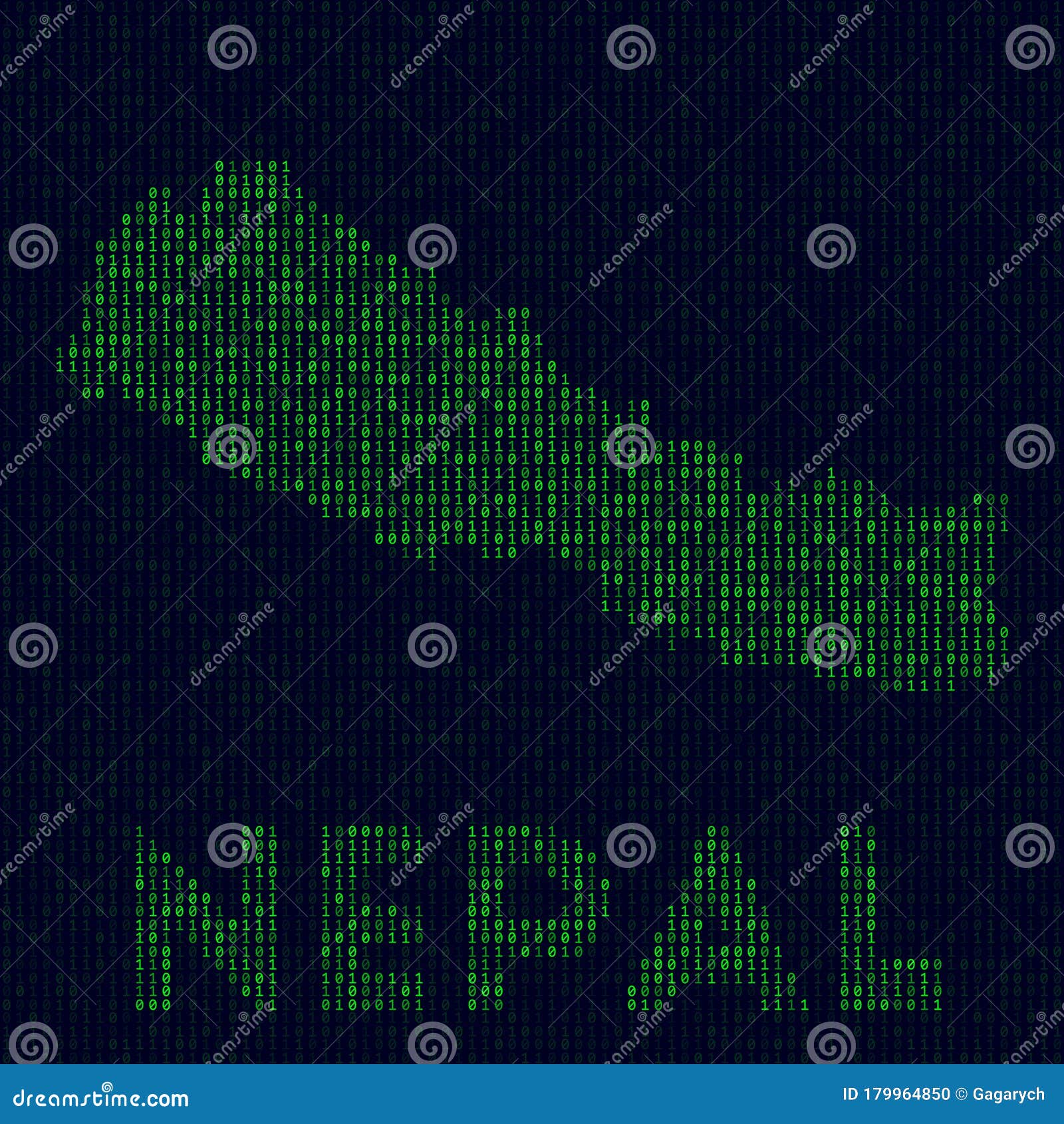 Digital Nepal logo. stock vector. Illustration of information - 179964850