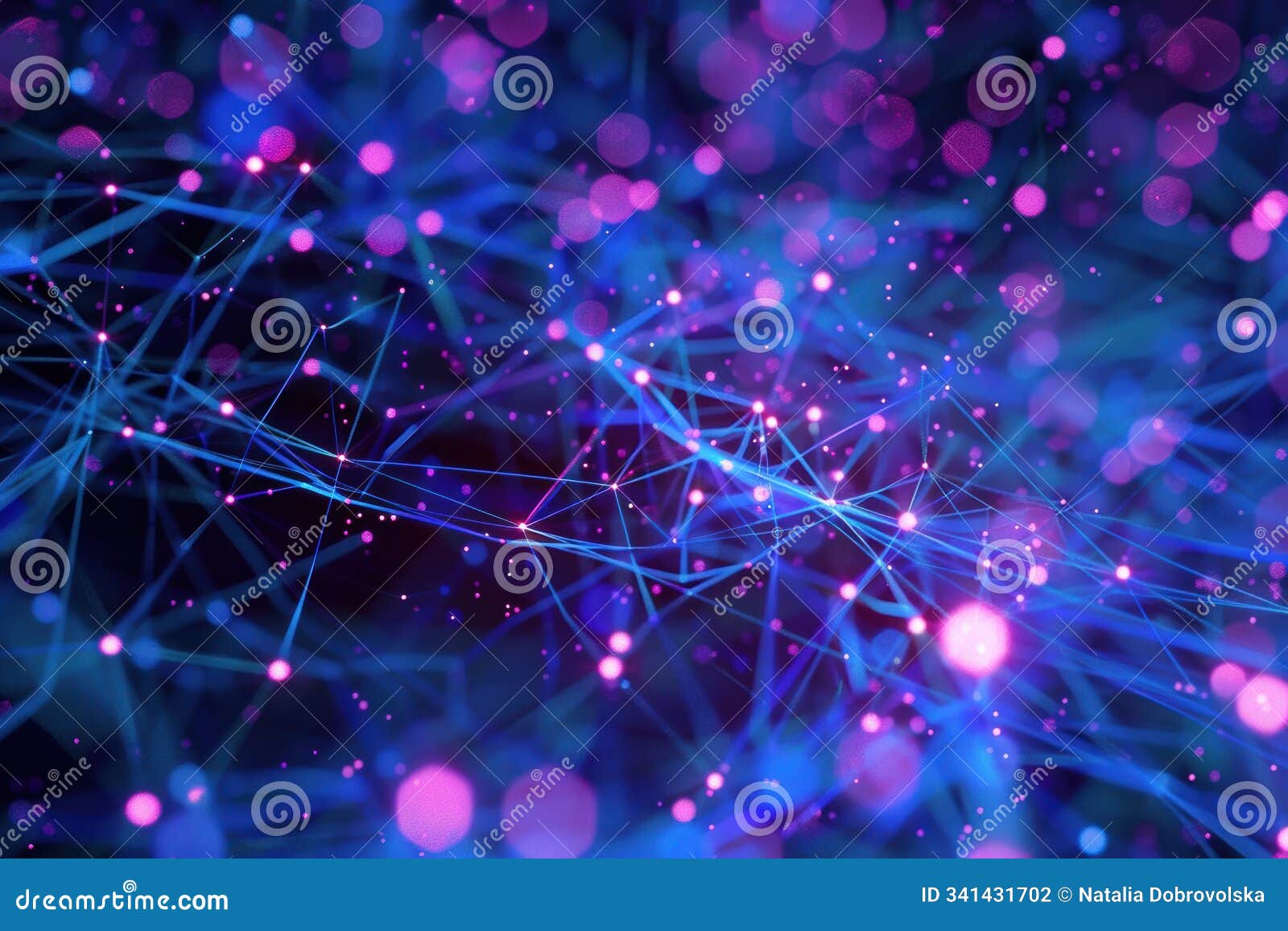 Digital Network Connections Forming Global Internet Data Exchange Stock ...