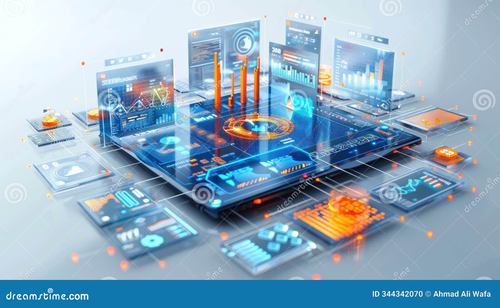 Digital Network, Data, Analytics, Technology, Data Science, Digital ...