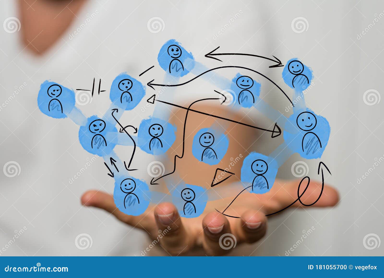Digital Network and Data Concept Stock Photo - Image of network, data ...