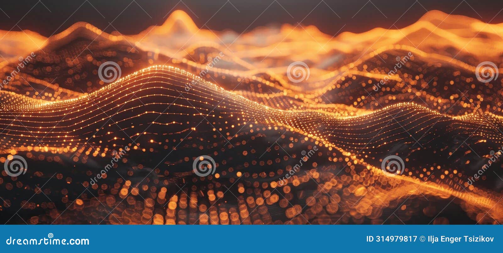 Digital Network Flow Streamline Connection of Data Particles in ...