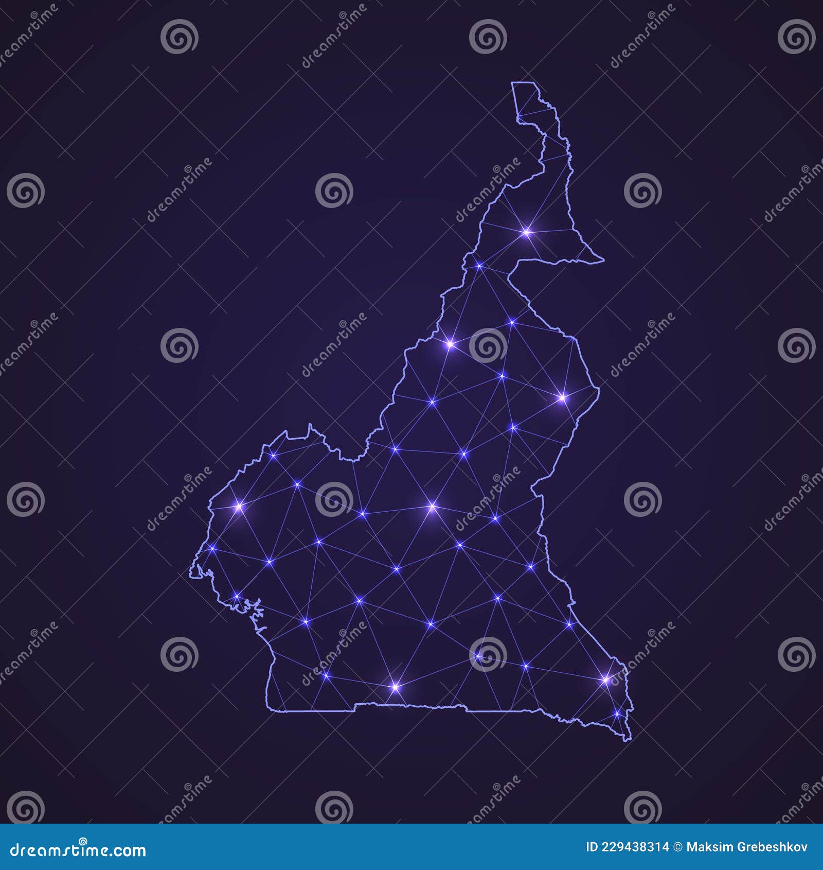 Cameroon Line, Volcanic Island Chain Off The Coast Of Africa, Political ...