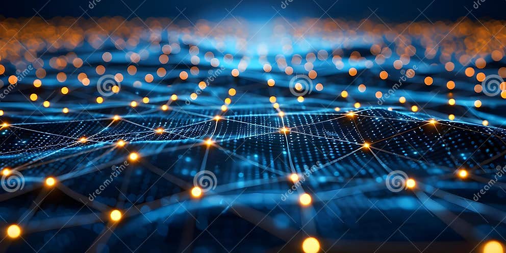 A Digital Network Symbolizing the Interconnectedness and Harmony of ...