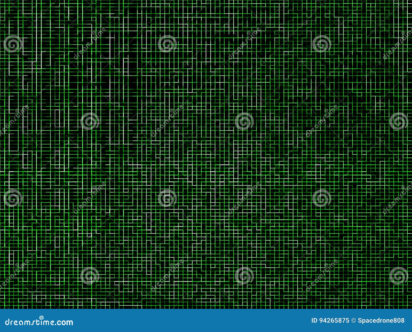 Digital Networks Green Maze Pattern Texture Background Stock Image ...