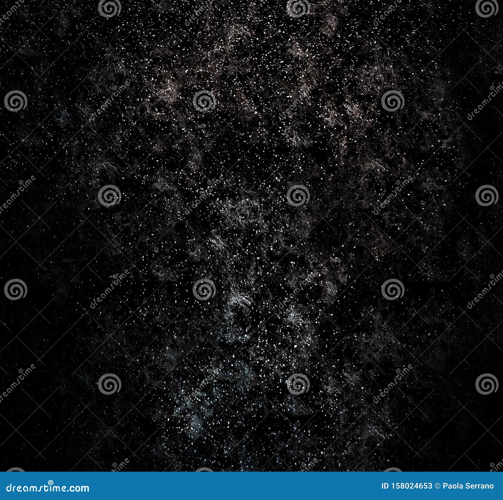 Digital Night Sky with Stars Stock Image - Image of starry, stars ...
