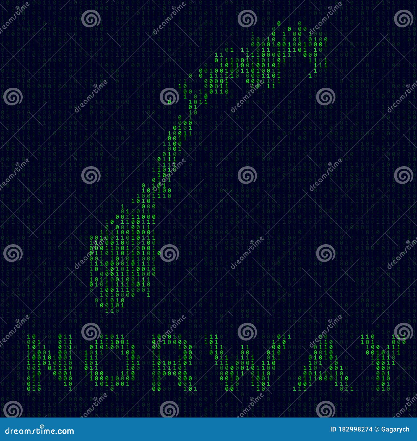 Digital Norway logo. stock vector. Illustration of country - 182998274