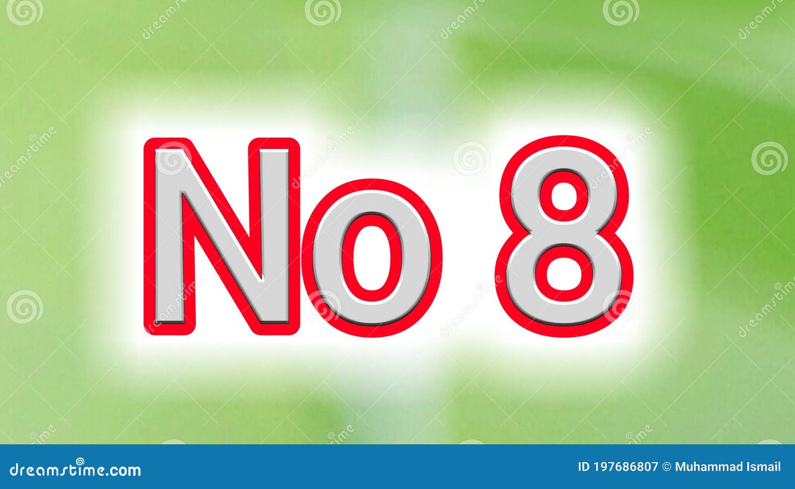 A digital number 8. stock illustration. Illustration of organ - 197686807