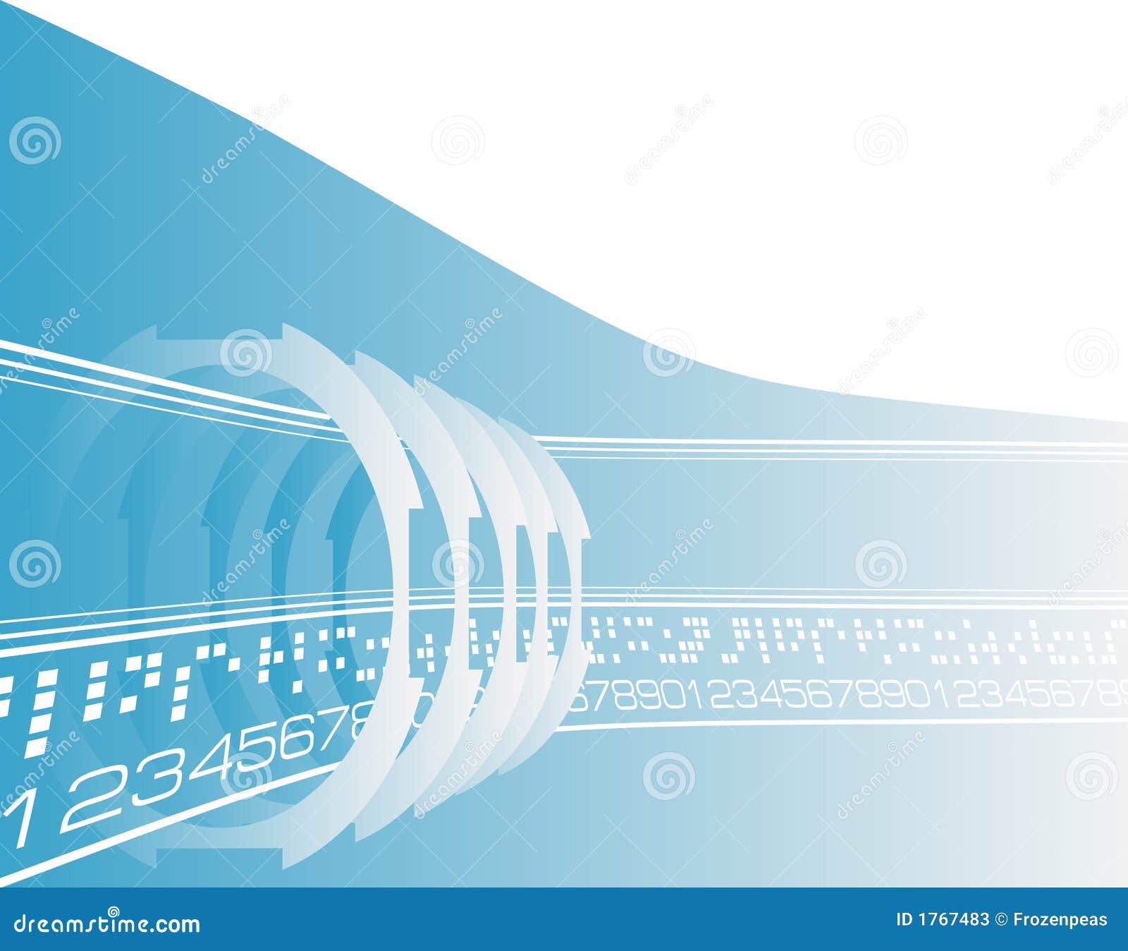 Digital Numbers Background. Stock Illustration - Illustration of ... Digital Numbers Background. Stock Illustration - Illustration of ...