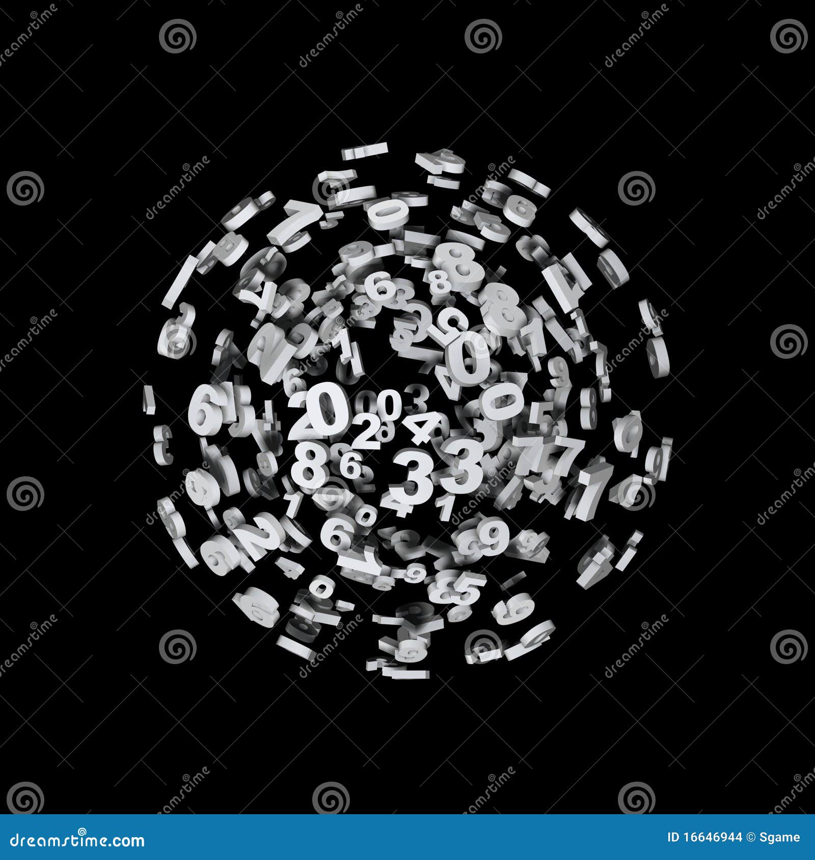 Numbers Sphere Stock Illustrations – 4,536 Numbers Sphere Stock ...