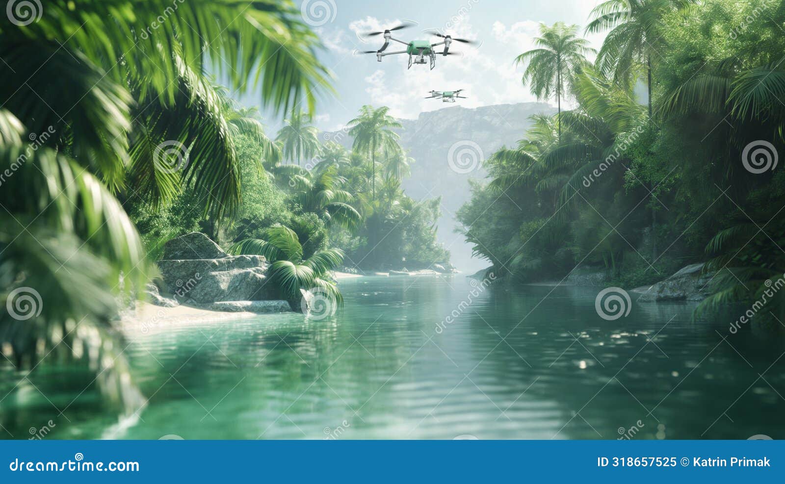 A Digital Oasis Where Customers Relax Under Virtual Palm Trees and AI ...